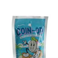 China Aluminum Foil Fruit Drink Perforated Pouch Stand Up Pouch With Straw for sale