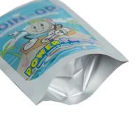 China Aluminum Foil Fruit Drink Perforated Pouch Stand Up Pouch With Straw for sale