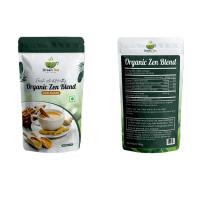 China Self Standing Custom Tea Bag Packaging Environmentally Friendly Resealable Design for sale