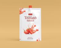 China Sweet Chili Eco Friendly Sauce Packaging Pouch 120ml 260ml 300ml 400ml for sale