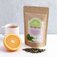 China Eco Tea Packaging Pouch Flexible Design Compostable Tea Packaging for sale