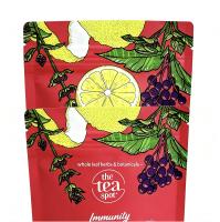 China Compostable Eco Friendly Tea Packaging Stand Up Pouches 50g-250g For Coffee Tea for sale