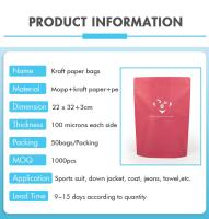 China Customizable Biodegradable Packaging Bag Sustainable Packaging For Home for sale
