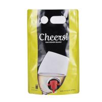 China 2L 3L 4L 5L 10L 20L 1.5 Litre Wine Pouch Alkali Resistant Wine Packaging With Valve for sale