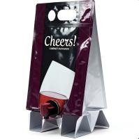 China Disposable Stand Up Pouch Packaging PET Plastic For Liquid Juice Wine Coffee for sale