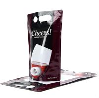 China Disposable Stand Up Pouch Packaging PET Plastic For Liquid Juice Wine Coffee for sale