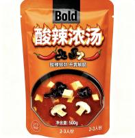 China Logo Printed Soup Pouch Packaging Microwave Oven Cooking BPA Free Materials for sale