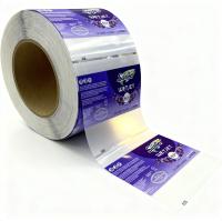 China Clear Custom Shrink Wrap Labels With Perforation Food Safe Wrap Daily Packaging For Bottles for sale
