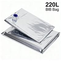 China 220L Aluminum Foil Aseptic Bag In Box Liner Bag | Large Volume High Barrier Bulk BIB Bag For Fruit Juice, Wine, Syrup & Industrial Liquid Packaging for sale