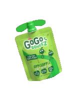 China 90g Apple Puree Baby Food Spout Bag With Anti-Swallowing Lid for sale
