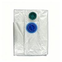 China Paper IBC Cardboard Transparent Non-barrier Form Fit IBC Liner with 2 Inch Discharge Spout Ton Bag for sale