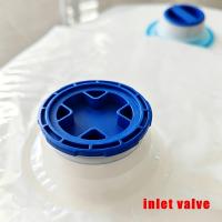 China Paper IBC Cardboard Transparent Non-barrier Form Fit IBC Liner with 2 Inch Discharge Spout Ton Bag for sale