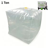 China Food Grade 1 Ton Bags Cube Shaped With 2 Inch Discharge Filling Ports For Filling Tomato Paste for sale