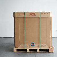 China Heavy Duty Corrugated Cardboard IBC | Industrial Bulk Liquid Container for sale