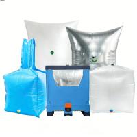 China Save 65% Storage Space 500KG 500L Food Grade PP Foldable IBC Container For Wine Juice for sale