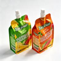 China 100ml Special Shape Juice Spout Pouch Eco Friendly Drink Pouch Packaging for sale