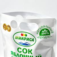 China Eco Friendly Materials Apple Juice Packaging Pouch Innovative Custom Design for sale