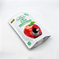 China Eco Friendly Materials Apple Juice Packaging Pouch Innovative Custom Design for sale