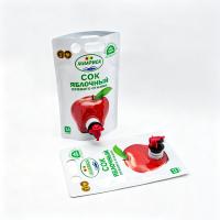 China Eco Friendly Materials Apple Juice Packaging Pouch Innovative Custom Design for sale