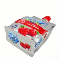 China Strawberry Jelly Juice Packaging Pouch Customized Odorless Leakproof for sale