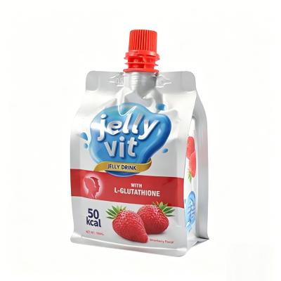 China Strawberry Jelly Juice Packaging Pouch Customized Odorless Leakproof for sale