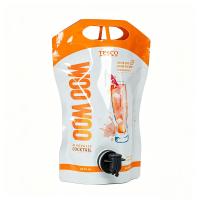 China 1L 3L 5L Reusable Juice Pouch Eco Friendly Wine Juice Pouch With Valve Tap for sale