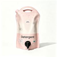 China Corrosion Resistant Home Care Packaging Pouch Laundry Detergent Eco Friendly Packaging With Valve for sale