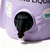 China Large Capacity Cleaning Liquid Stand-Up Pouch with Tap & Handle - Leak-Proof Refill Bag for Household Cleaners for sale