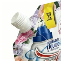 China 1L High-Efficiency Liquid Laundry Detergent Spout Pouch - Leak-Proof Stand-Up Refill Bag for 25 Washes for sale