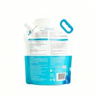 China 1 GAL Antibacterial Liquid Hand Soap Refill Cleaning Pouch with Handle - 3.785L Leak-Proof Spout Stand-Up Bag for sale