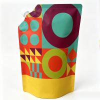 China Custom Printed Detergent & Cleaner Liquid Spout Pouch - Leak-Proof Customizable Stand-Up Refill Bag for sale