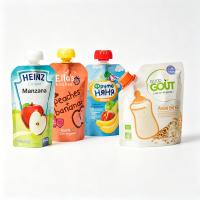 China Organic Baby Cereal Pouch for 6+ Months - Leak-Proof Oat Wheat Rice Spout Bag for sale