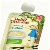 China 120g Toddler Custard Spout Pouch - BPA-Free Leak-Proof Stand-Up Bag for 1-3 Years Old Kids for sale