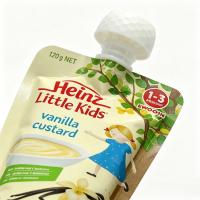 China 120g Toddler Custard Spout Pouch - BPA-Free Leak-Proof Stand-Up Bag for 1-3 Years Old Kids for sale