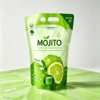 China 2L Mojito Wine Bag with Tap & Handle - Leak-Proof Stand-Up Spout Pouch for Cocktails & Bulk Beverages for sale
