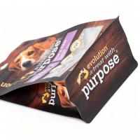 China Clear Window Matte Finish Pet Food Bag - Resealable Stand-Up Pouch for Dog Treats & Kibble for sale