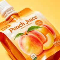 China 90g Peach Flavored Gel Spout Pouch - Glossy Stand-Up Pouch for Jelly & Fruit-Flavored Snacks for sale