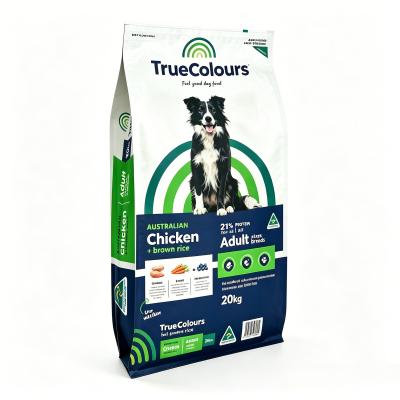 China 20kg Heavy-Duty Dog Food Bag - Matte Finish Resealable Sustainable Packaging for Pet Kibble for sale