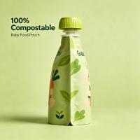 China Premium Sustainable Baby Food Packaging - 100% Compostable Spout Pouch for Eco-Conscious Brands for sale