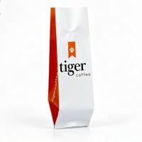 China Side Gusset Coffee Bags with Valve - Custom Printed Stand-Up Pouch for Roasted Coffee Beans & Ground Coffee for sale