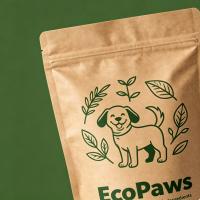 China Plastic-Free Paper Pet Food Bag - 100% Compostable Stand-Up Pouch for Natural Dog Treats & Kibble for sale