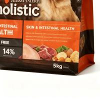 China Custom Eco-Friendly Cat Food Bag - High Barrier Stand-Up Pouch for Grain-Free Dry Kibble & Premium Pet Food for sale