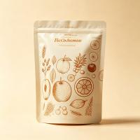 China Food Grade Stand-Up Pouch with Custom Print - Resealable Plastic Packaging for Dried Fruit, Tea & Snacks for sale