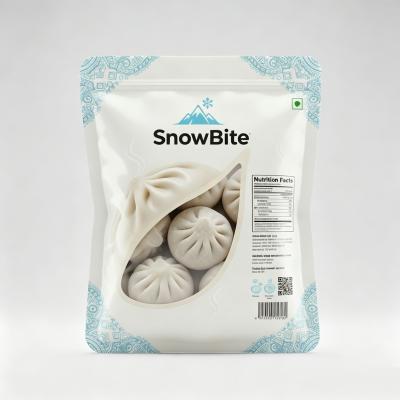 China Premium Frozen Food Packaging Bag - Custom Printed Stand-Up Pouch for Dumplings, Steamed Buns & Frozen Foods for sale
