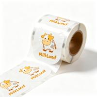 China Custom Printed PE Lidding Film Roll - Food-Grade Heat Seal Film for Yogurt, Dairy & Food Containers for sale