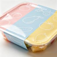 China Custom Printed PET Lidding Film Roll - Clear Food-Grade Film for Salad Containers & Fresh Food Trays for sale