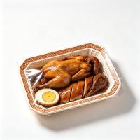 China Custom Printed MAP Food Packaging Film - Heat-Sealable Lidding Film for Roast Chicken & Ready Meal Trays for sale