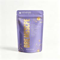 China Custom Printed Matte Stand-Up Pouch with Zipper - High Barrier Flexible Bag for Herbal Supplements & Wellness Products for sale