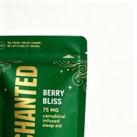 China Custom Printed Matte Stand-Up Pouch (Doypack) - Gold Foil Zipper Bag for Sleep Aids & Herbal Infused Goods for sale