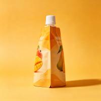 China Custom Printed Spout Pouch for Liquids | Stand‑Up Flexible Packaging for Sea Moss Gel, Juices & Beverages for sale